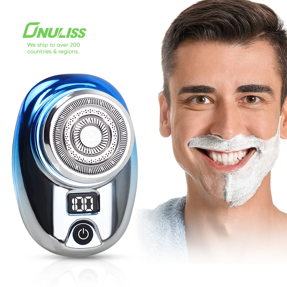 New Mini Portable Pocket Shaver Waterproof Wet And Dry Electric Razor ...
