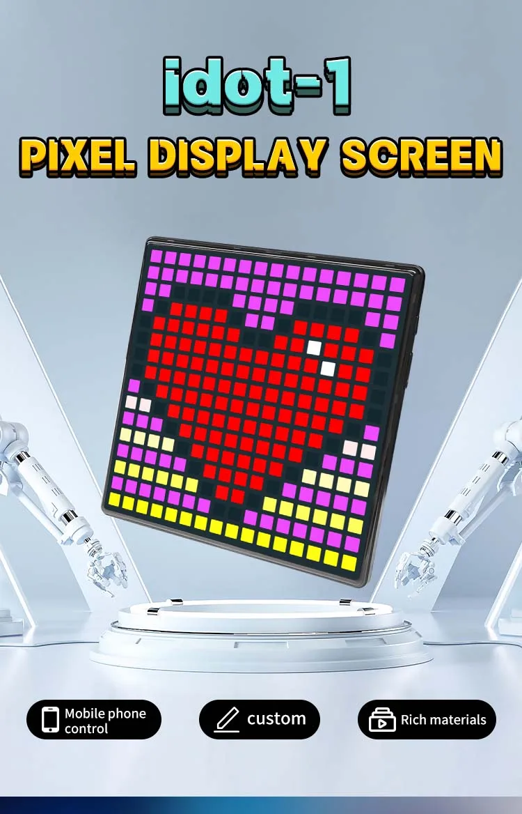 Wifi Connection Led matrix Pixel Panel Gaming 16x16 32x32 64x64 Rgb Led ...