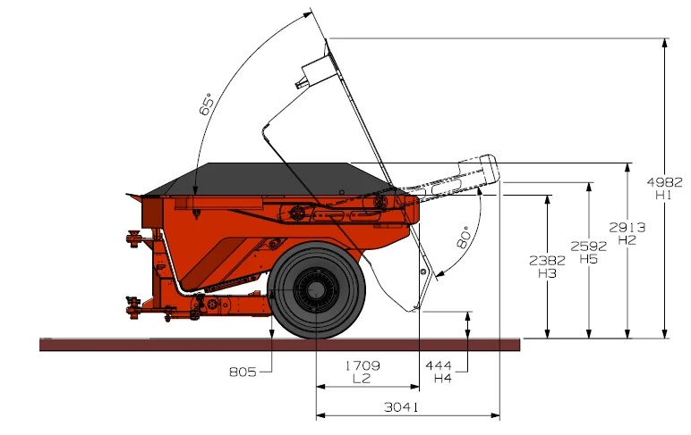 20t / 15t - 63t Machine Truck Mine Tunnel Rock Wheel 15 Tons ...
