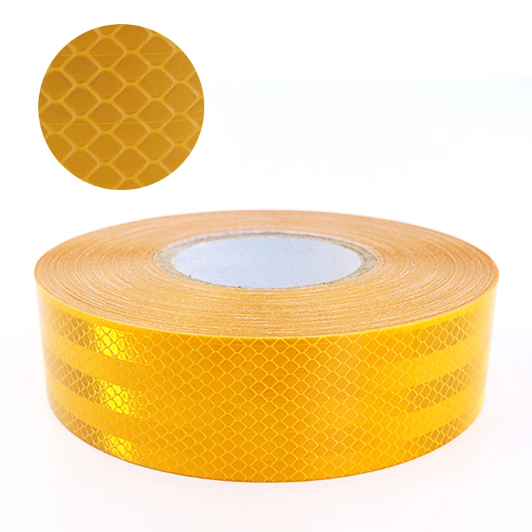 3m High Light Waterproof Adhesive Yellow White Truck Mirco Prismatic ...