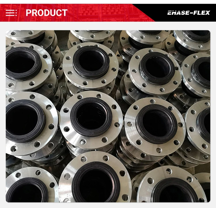 Building Expansion Joint Rubber Flex Expansion Joint With Sae Flange ...