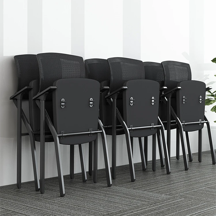 Mesh Foldable Stackable Classroom Student Conference Room Chair ...