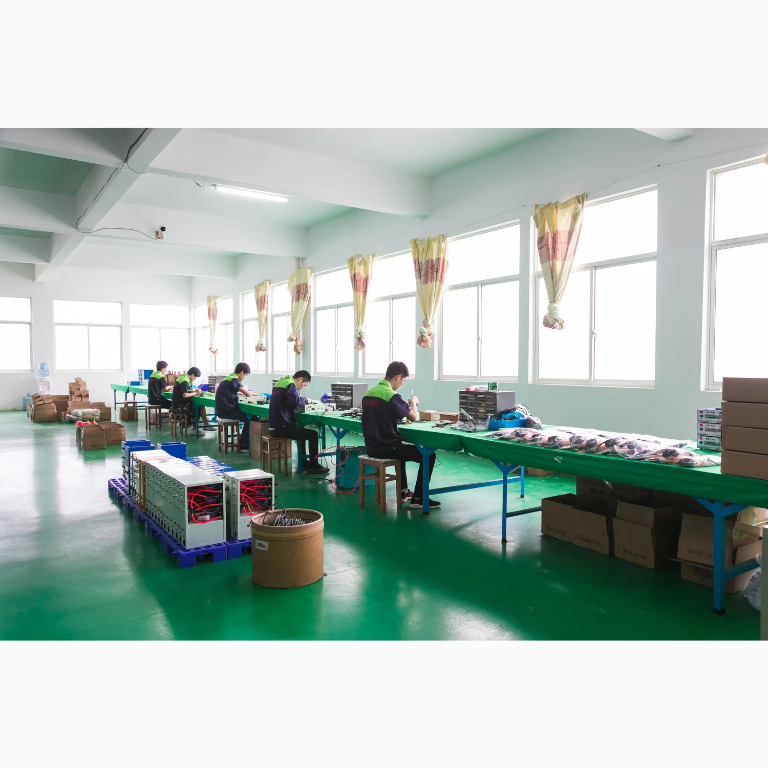 Small MDF Powder Coating Line with Infrared Heating Curing - Precision ...