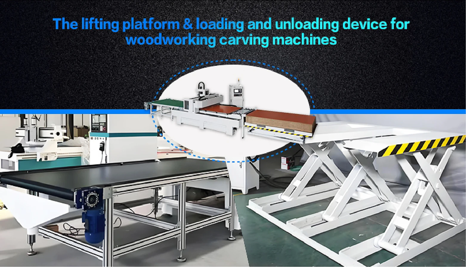 Loading 1000kg 1500kg 3000kg Cargo Electric Lifting Platform Lifting ...