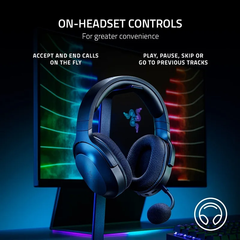 Razer Barracuda X Wireless Multi-Platform Gaming Headset Lightweight ...