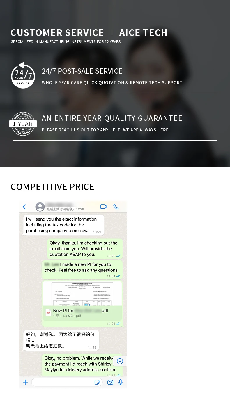 4-20ma Output Laser Temperature Transmitter Pyrometer
