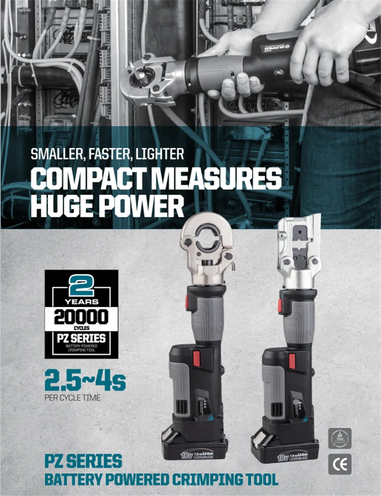 ZUPPER Cordless 18V Battery Powered Hydraulic Cable Cutter| Alibaba.com