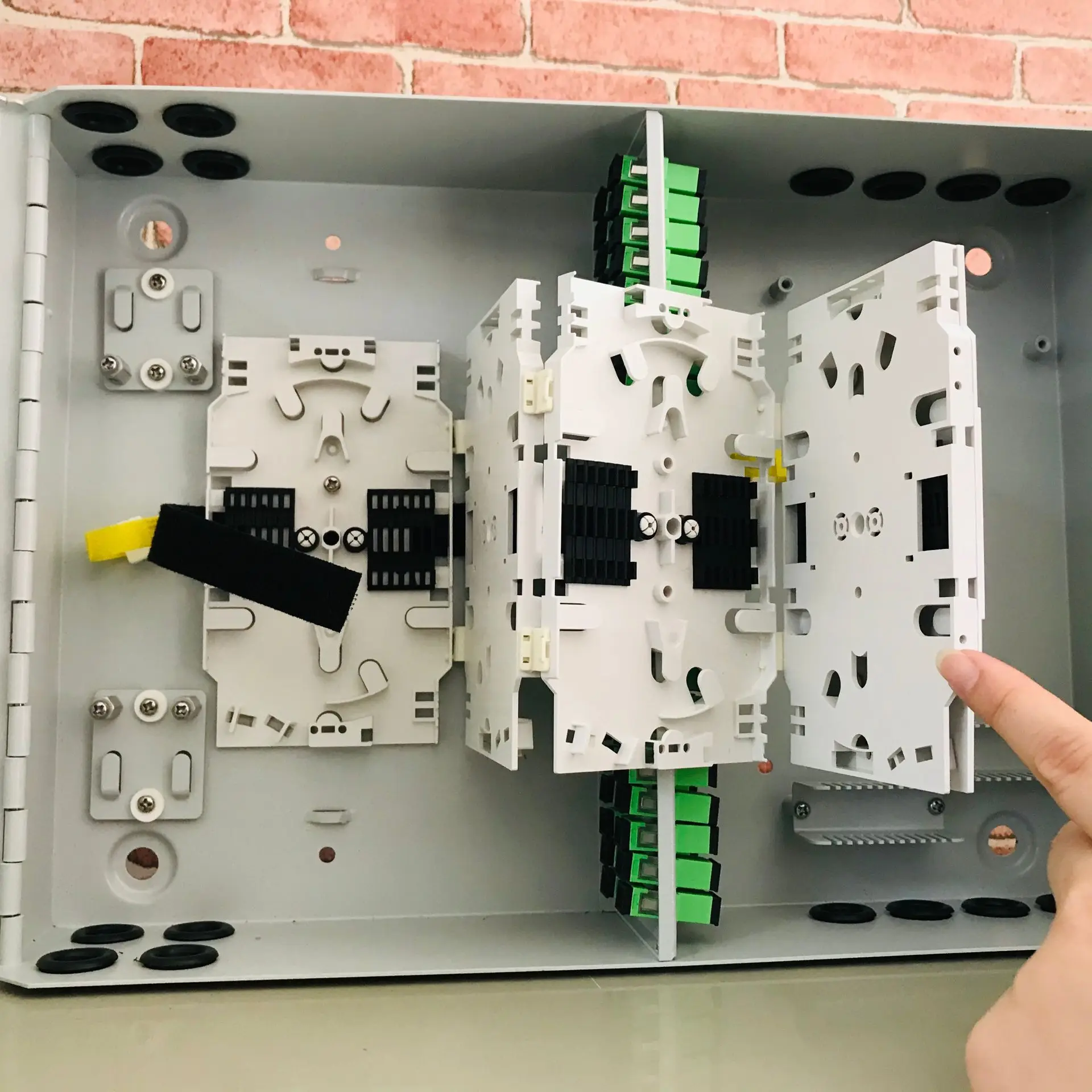FTTH 48F Wall Mounted Metal ODF - Reliable Fiber Optic Solutions