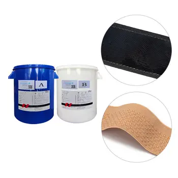 Hs9860 Double Component Ribbon Printable Silicone Textile For Clothing ...