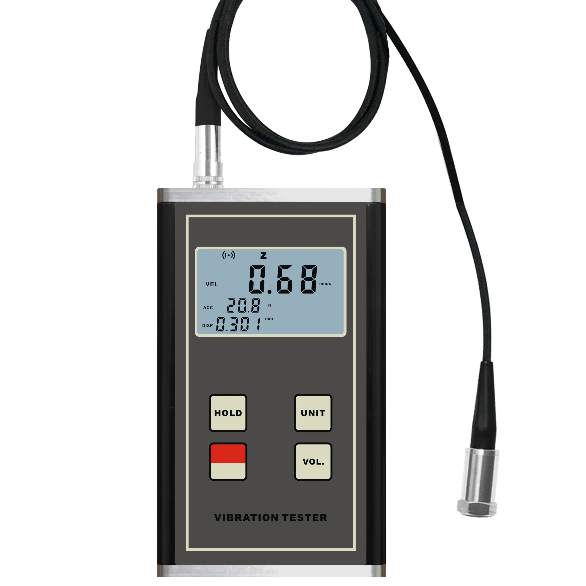 High Performance Vibration Meter Vibration Analyzer Vm-6370 With 5% Of ...