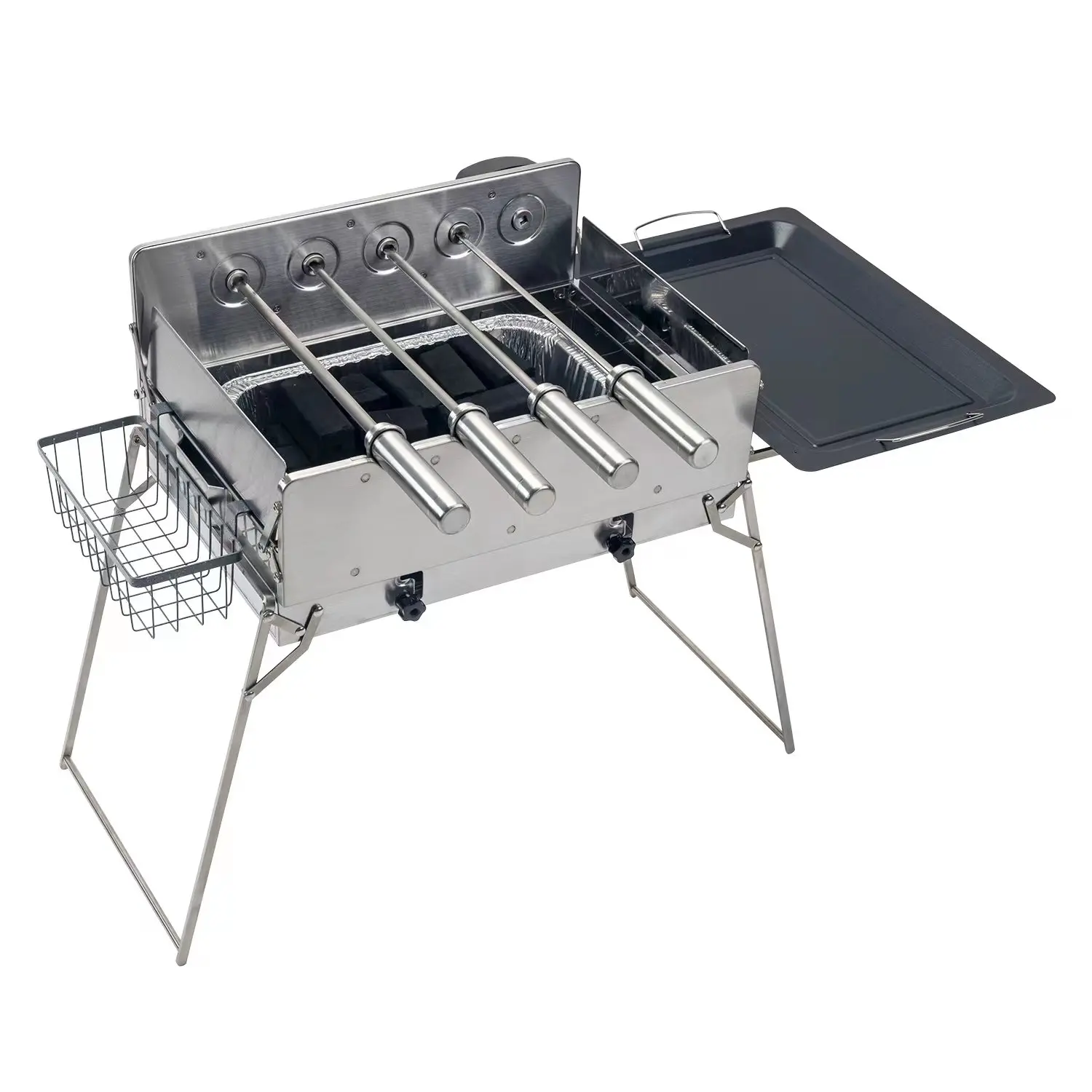 Brazilian Rotisserie Compact Foldable Portable Camping Roasting ...