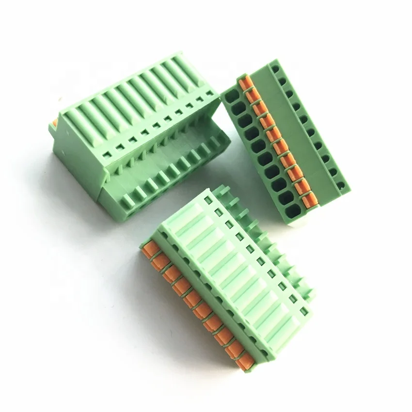 2edgkd-2.5 Pcbterminal Block Spring 2.5 Mm Pitch Male And Female ...