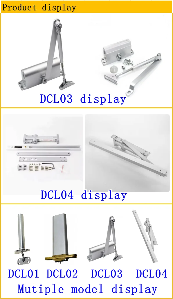 Heavy Duty Adjustable Buffer Hydraulic Door Opener Overhead Transom ...