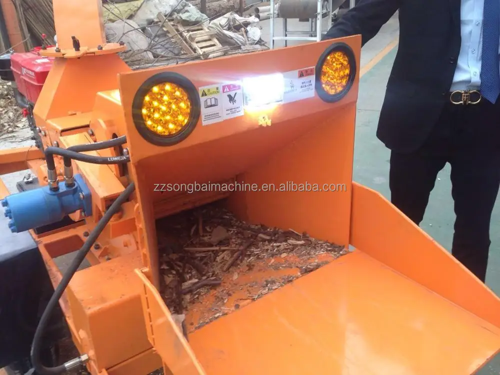Garden Shredder For Branches Wood Sawdust Making Machine Tree Twig ...