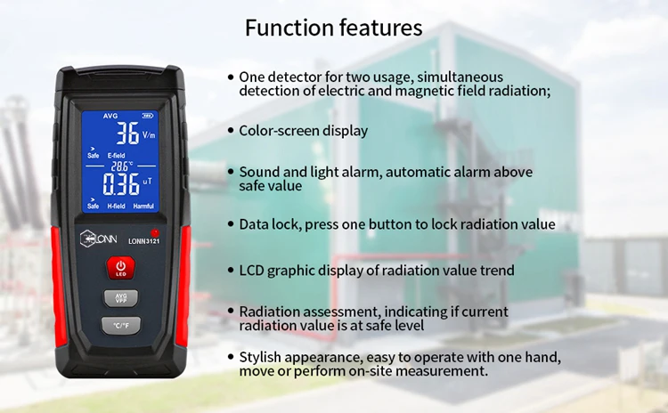 Electromagnetic Radiation Meter That Can Measure Electromagnetic ...