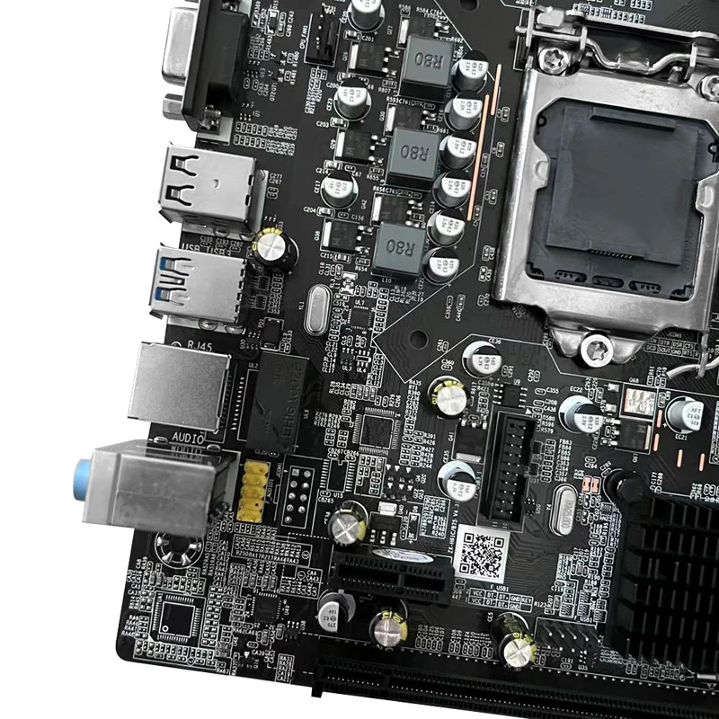 H61 Computer Motherboard With Core I3 2120 Cpu 3.3ghz And 2pcs 8gb Ddr3 ...