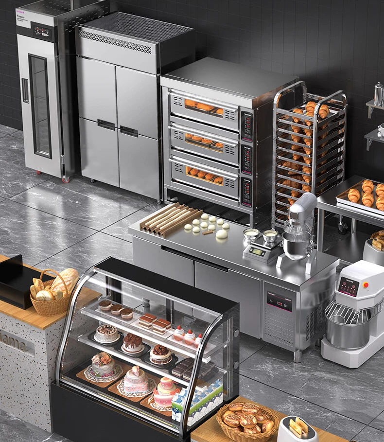 Drawer Type Cake Showcase Display Refrigerator Commercial Bakery Fridge ...