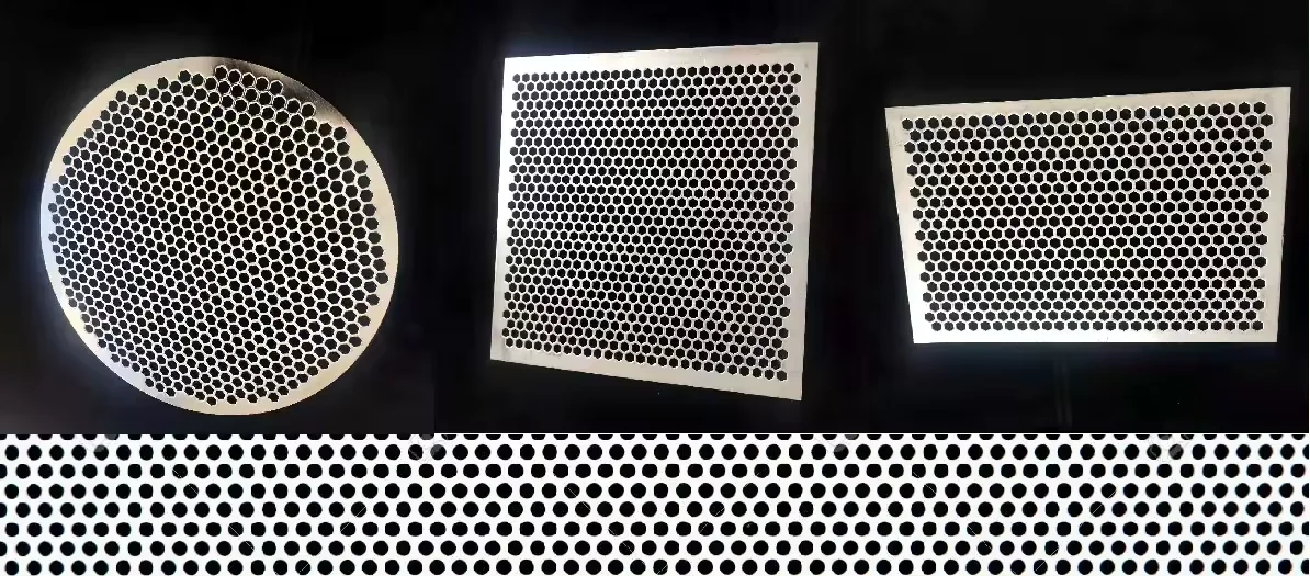 Customized Durable Aluminum Perforated Metal Mesh for Speaker Cover ...