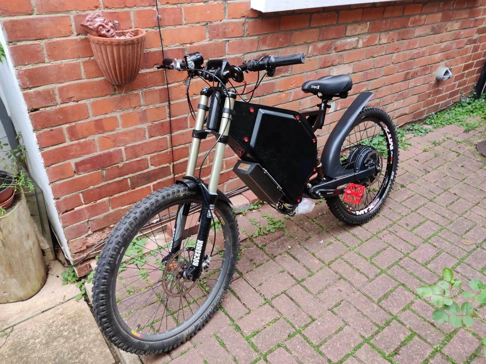 Standard Steel Ebike Frame for 3000W Electric Bike Kit & OEM/ODM