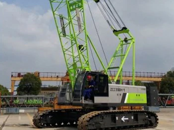 Zoomlion Crawler Cranes 55 Ton Mobile Hydraulic Crawler Crane Zcc550h ...
