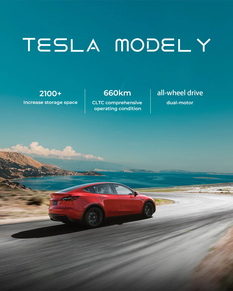 Tesla Model Y - Electric SUV with 4X4, 5 Seats, 600KM Range