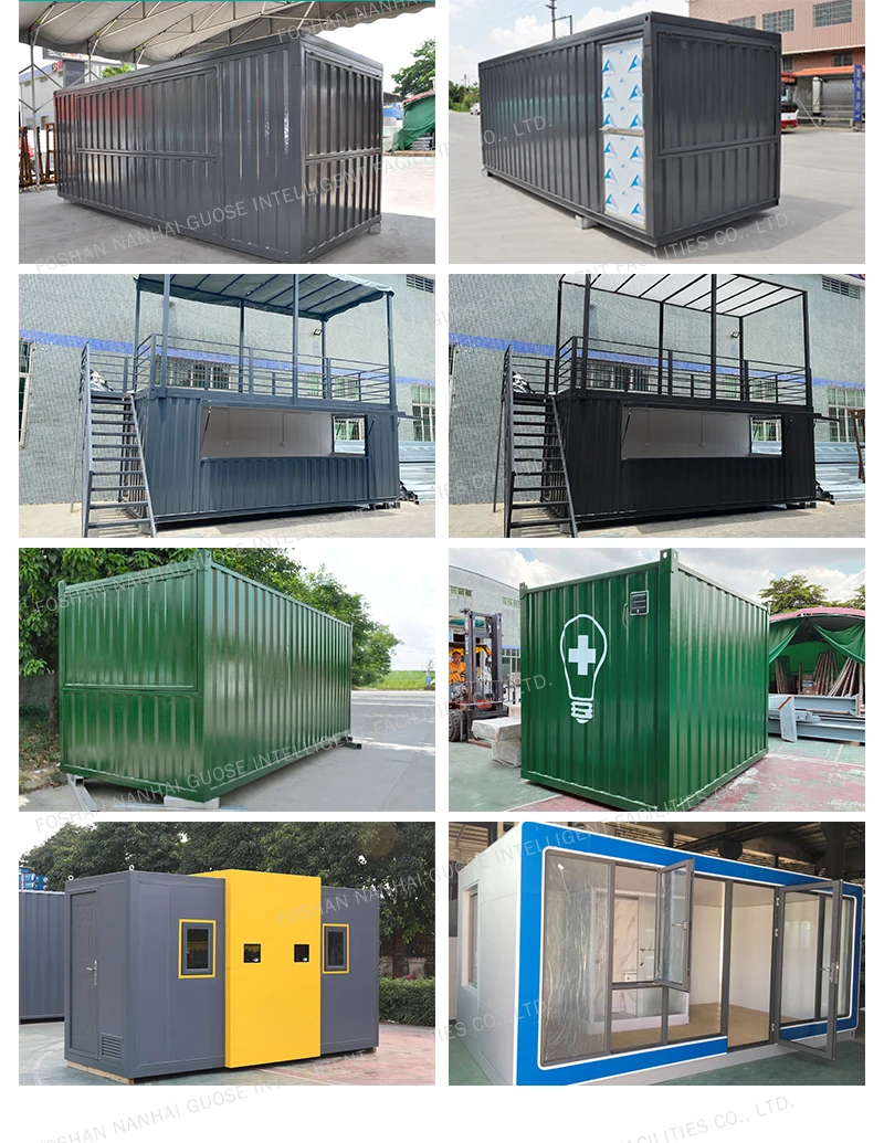 U-shaped Prefabricated Container House - Easy Install