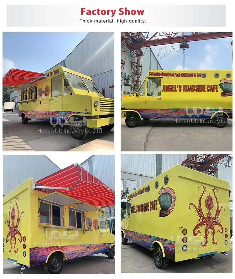 Large Electric Food Truck/Van: Versatile Mobile Kitchen Solution