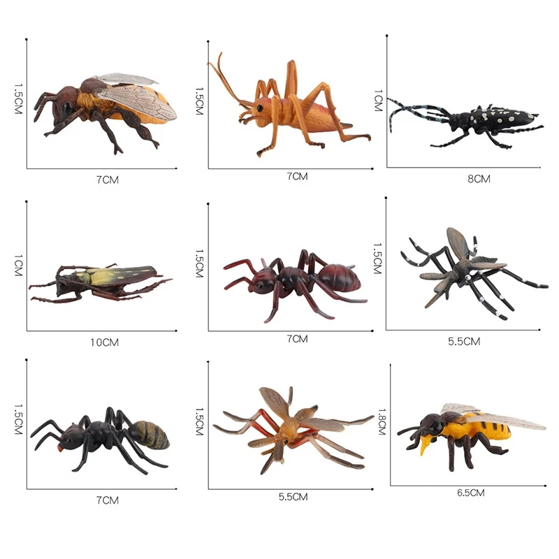 Toy Insect Plastic Small Pvc Insect Toy Plastic Insect Kids Toys - Buy ...