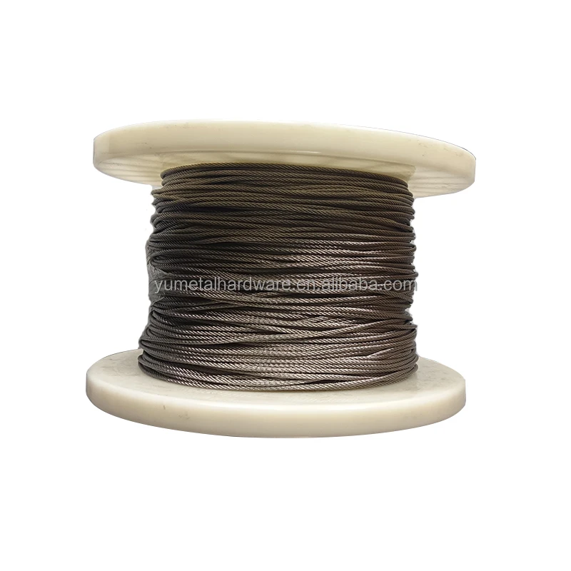 Stainless Steel Wire Rope 1x7 7x7 7x19 Cable Rope - Buy Wire Rope,Cable ...