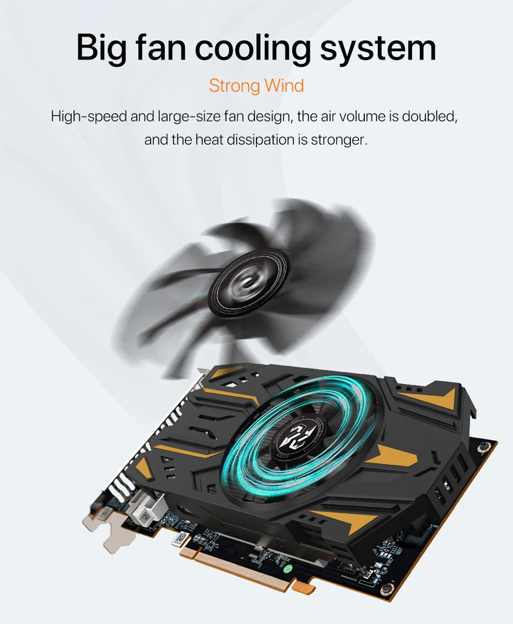 Peladn RX 550 GPU - 4GB GDDR5 for Smooth Gaming Experience