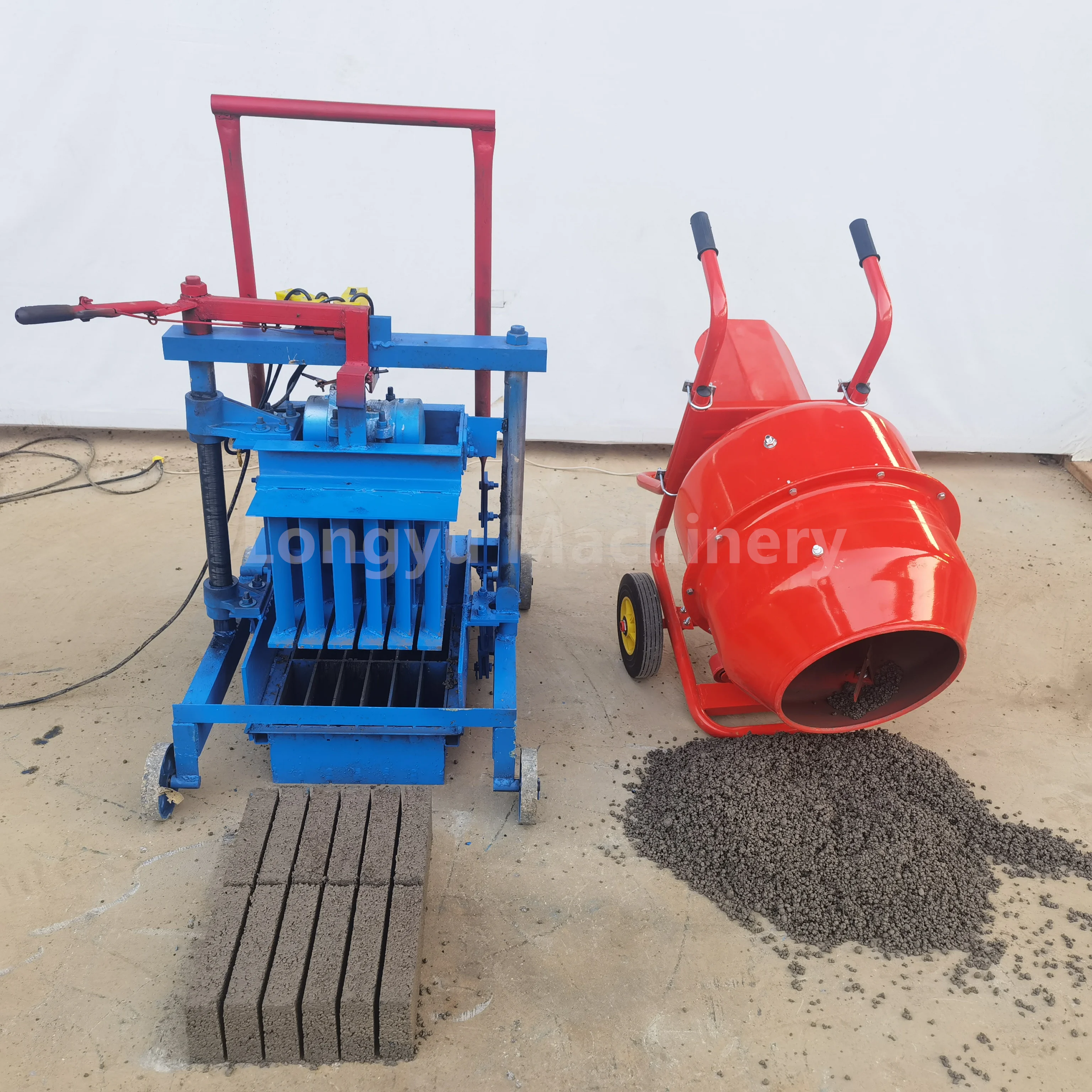 Hydraulic Automatic Interlocking Block Brick Making Machine