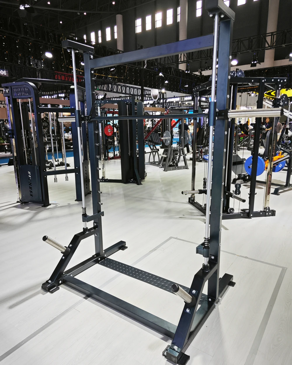 Squat Rack Gym Use Multifunction Half Power Rack for Workout Equipment ...