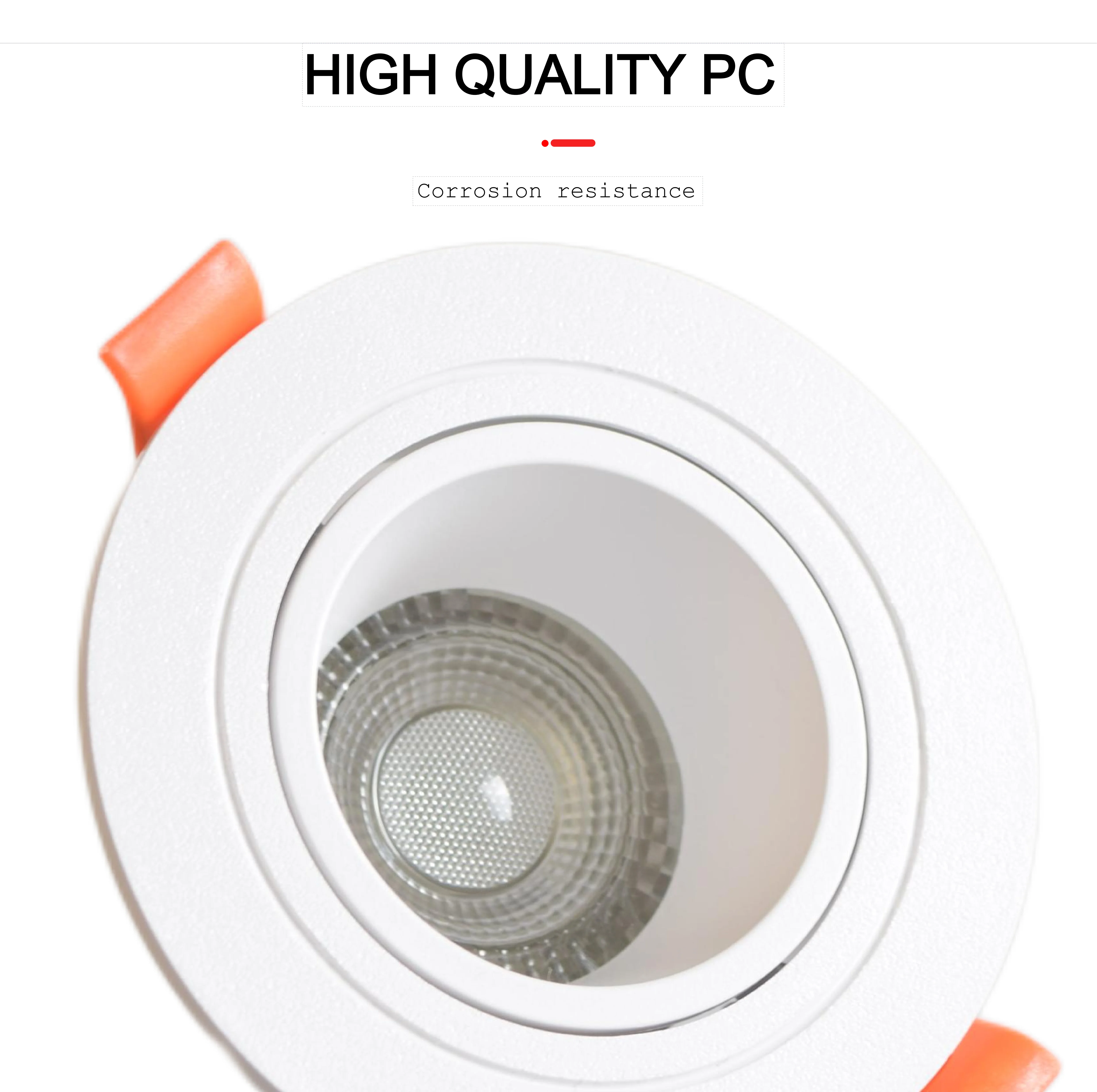 BOYU Recessed Downlight Fixture - GU10/MR16 Spot Light Frame