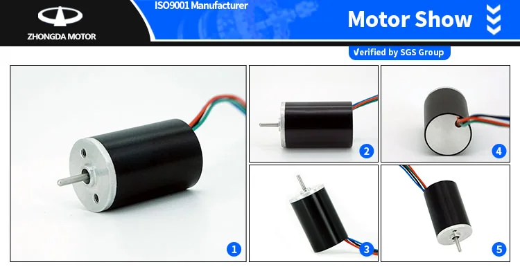 Mini Micro Rotating Brushless BLDC DC Motor Small 10mm 16mm 18mm 28mm ...