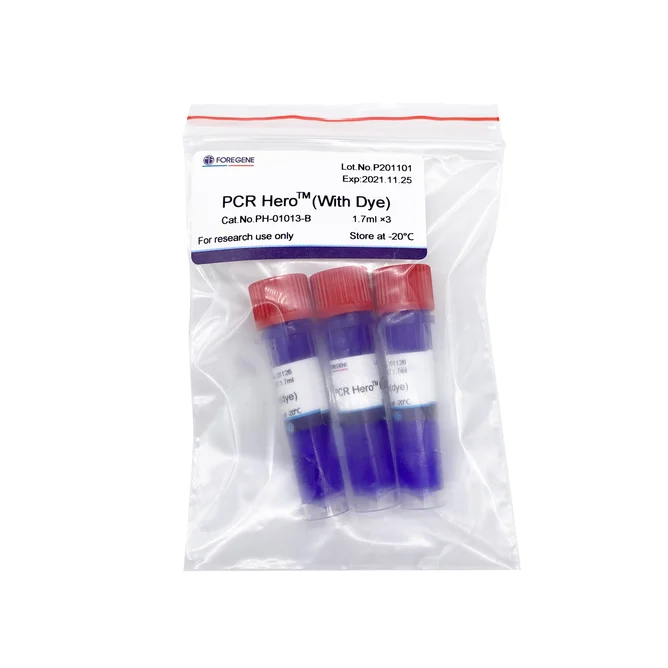 Pcr Master Mix With Dye Fast High Efficiency Lab Reagents For Molecular ...