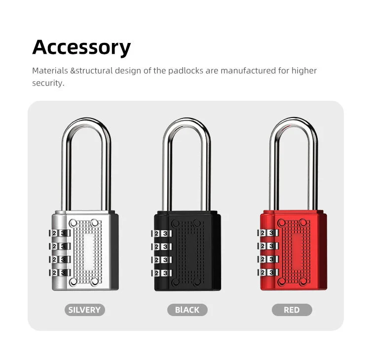 Secure Your Belongings with a Big 4 Digit Combination Lock