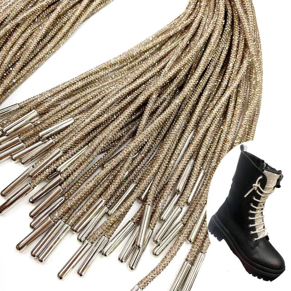 Tr080 Wholesale 4mm 140cm Hoodie String Custom Bling Rhinestone Hoodie ...