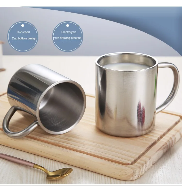 Customized Name Logo Multilayer Material Stainless Steel Insulated Mug ...