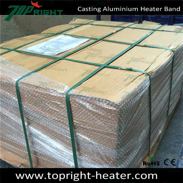 L Shape Electric Cast In Brass Band Heater Die Casting Heating Element ...