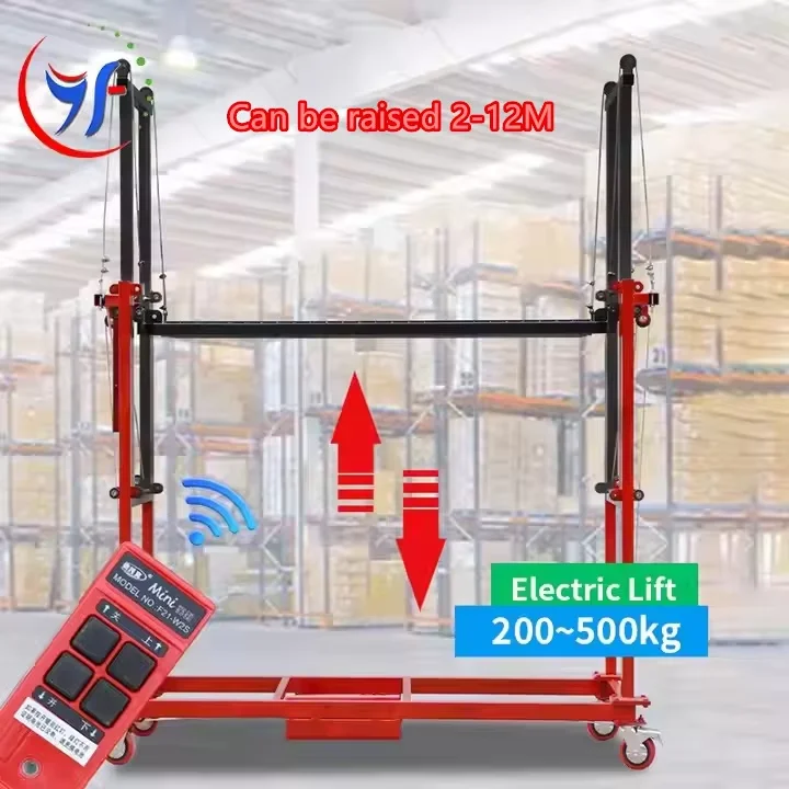 Foldable Electric Scaffold - Durable & Efficient Lifting