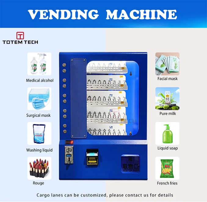 Wall Mounted Laundry Soap Vending Machine Coin Bill Operated Drink ...