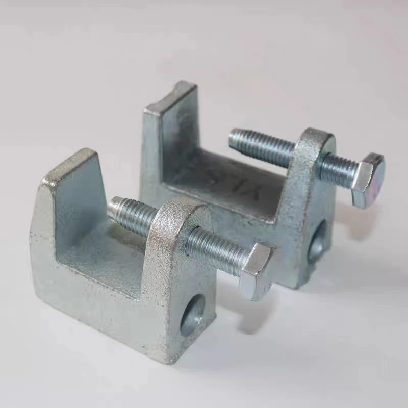 Galvanized Steel Beam Clamps - H-Shaped Structural Clamps