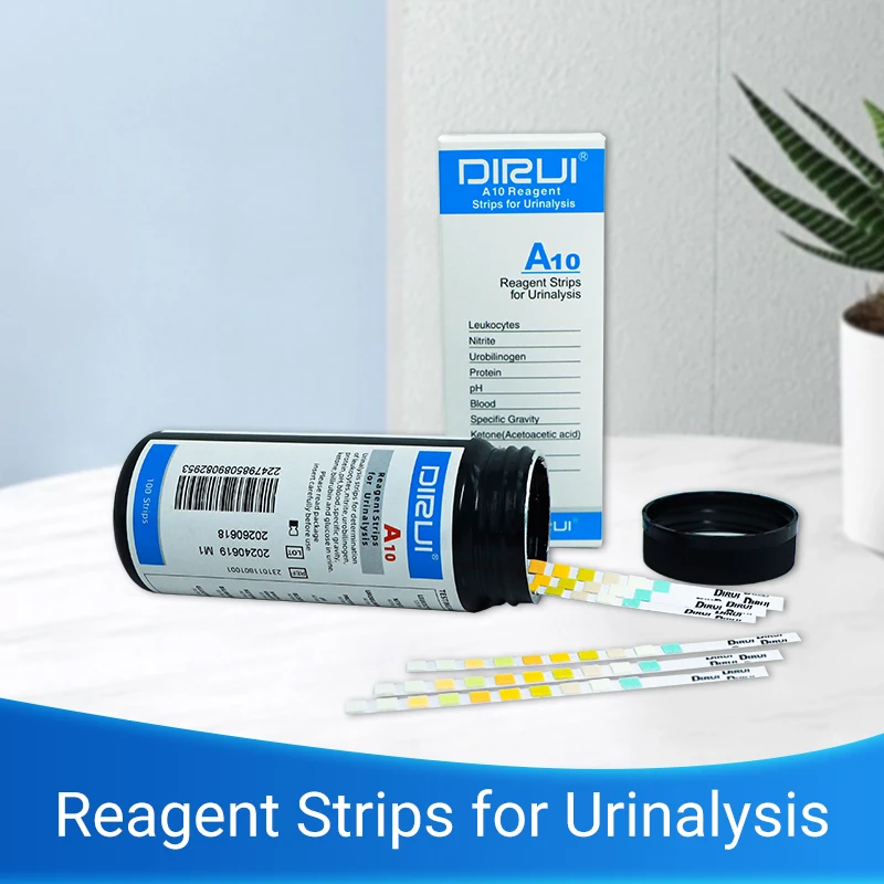 Alibaba.com: Dirui A10 Urinalysis Reagent Strips for Leucocytes ...