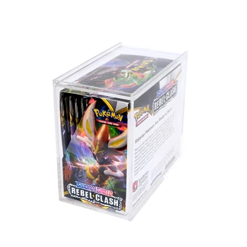 Wholesale Custom Clear Acrylic Protection Display Case Box For Pokemon ...