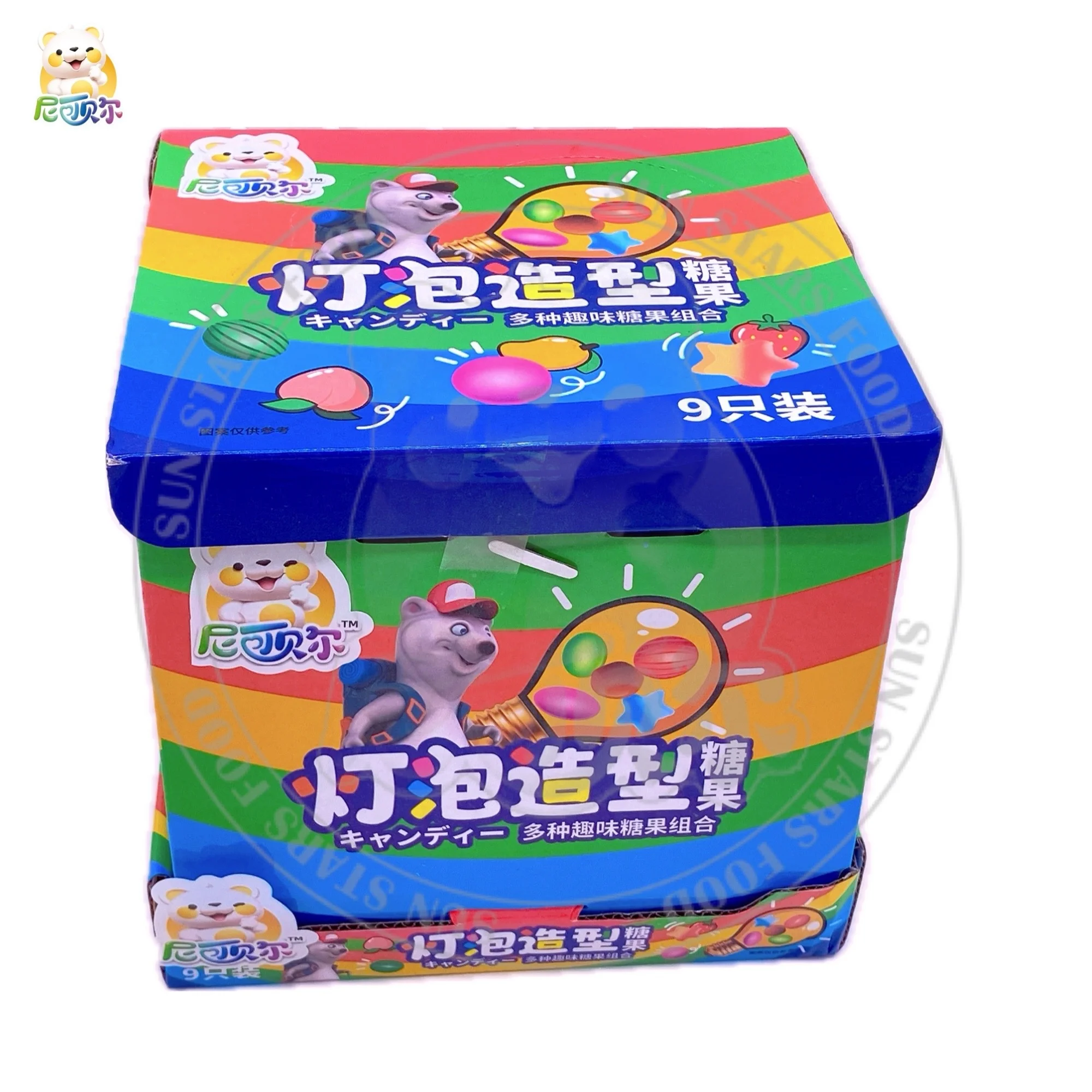 Light Bulb Shape Candy Assorted Flavor Candy Toys Candy Oem Wholesale ...