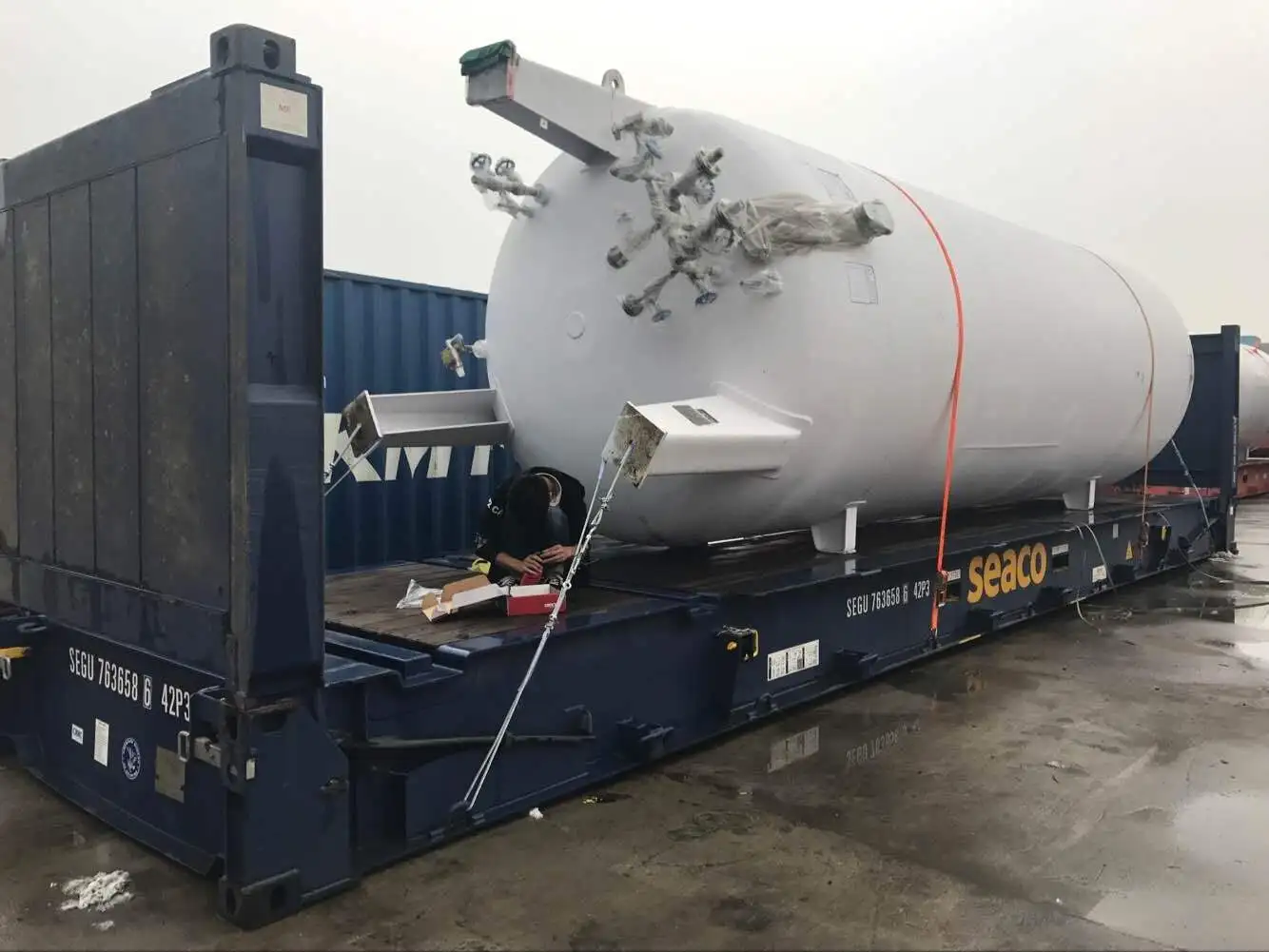 5m3-100m3 Liquid Oxygen Transport Tank Gas Storage Tank Cryogenic ...