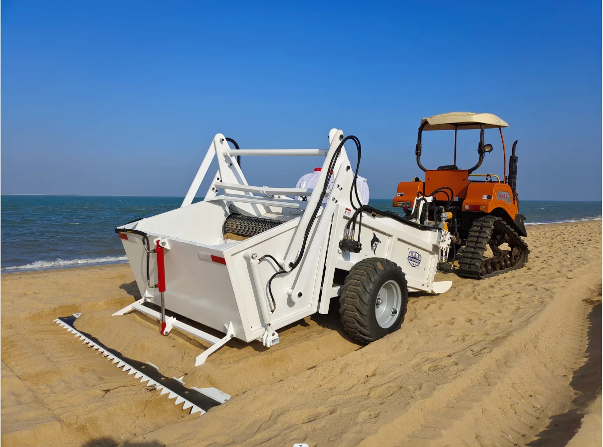 Hydraulic Beach Cleaning Machine - Efficient & Durable