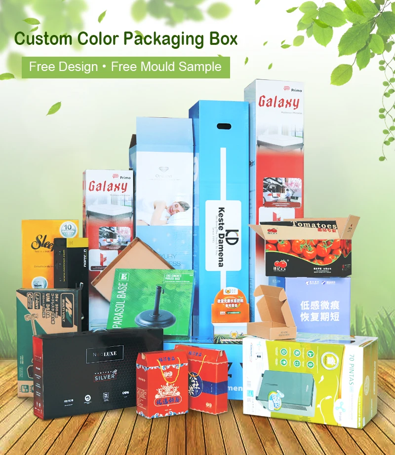 Single Double Triple Wall Corrugated Packaging Boxes Large Printing ...