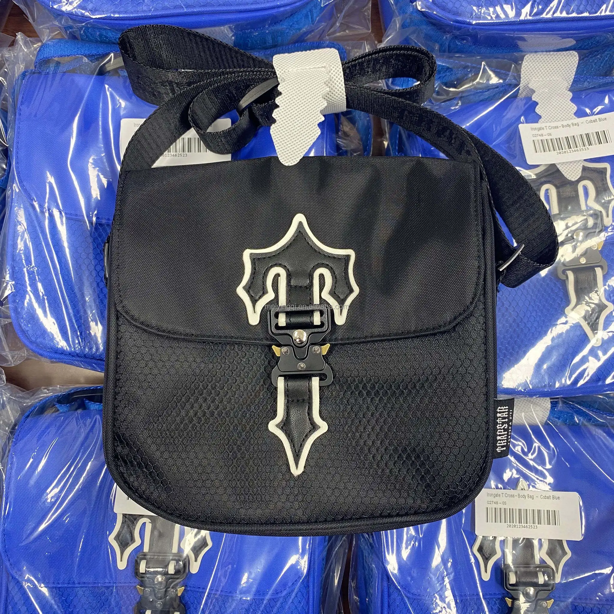 Trapstar Irongate T Crossbody Bag Black Reflective High Quality ...