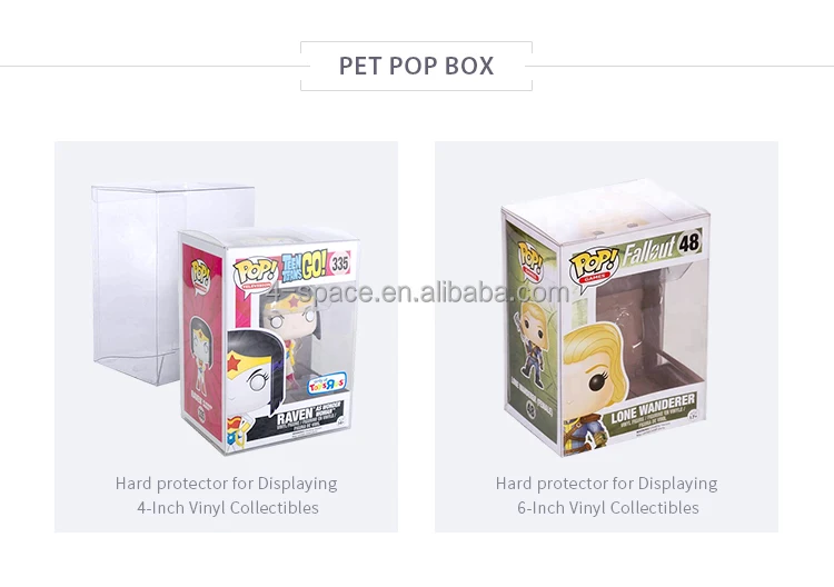 Stackable Acrylic Funko Pop Display Case 4 In Pop Vinyl Collectible Toy ...